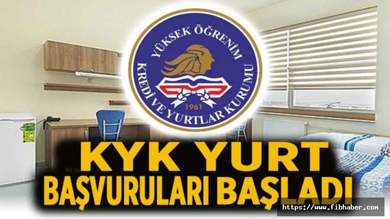 KYK yurt başvuruları başladı! İşte KYK yurt başvuru linki! - FİB HABER ... KYK yurt başvuruları başladı! İşte KYK yurt başvuru linki! - FİB HABER ...