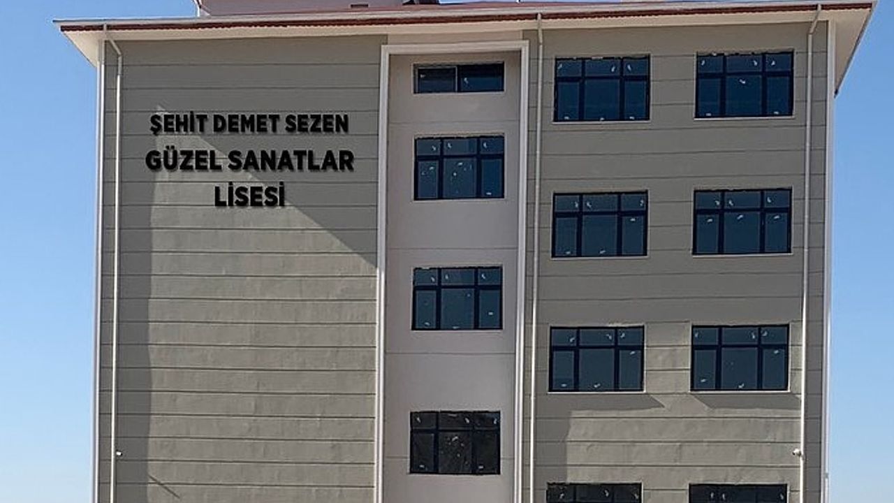 Nevşehir Şehit Demet Sezen Güzel Sanatlar Lisesi yeni binasında - FİB ...