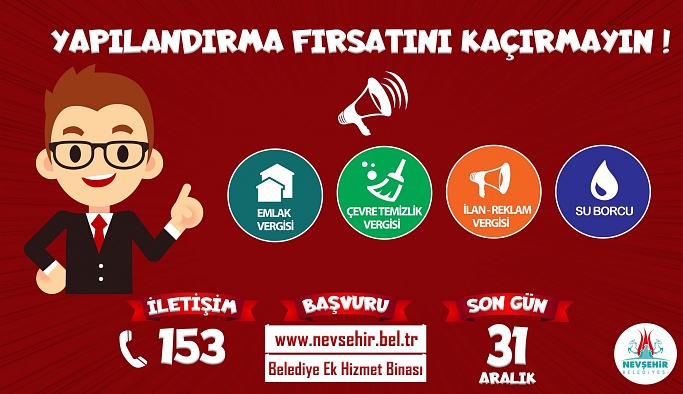 Yapılandırma Başvuruları Devam Ediyor - FİB HABER, Nevşehir Haberleri ... Yapılandırma Başvuruları Devam Ediyor - FİB HABER, Nevşehir Haberleri ...