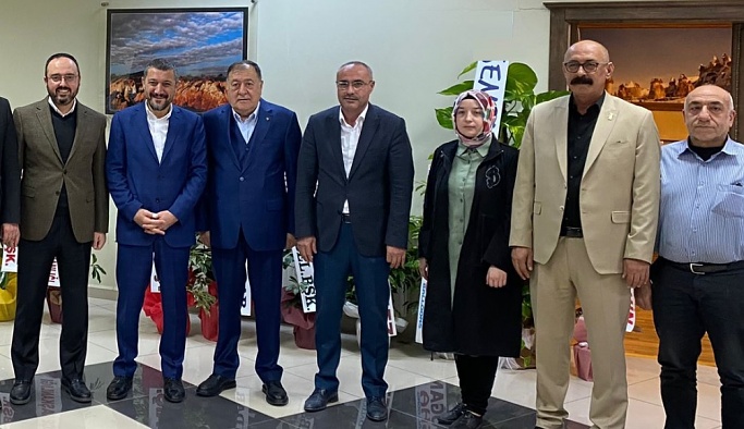 AK Parti Heyetinden NTSO ve NTB’ye Hayırlı Olsun Ziyareti - FİB HABER, Nevşehir Haberleri,kapadokya